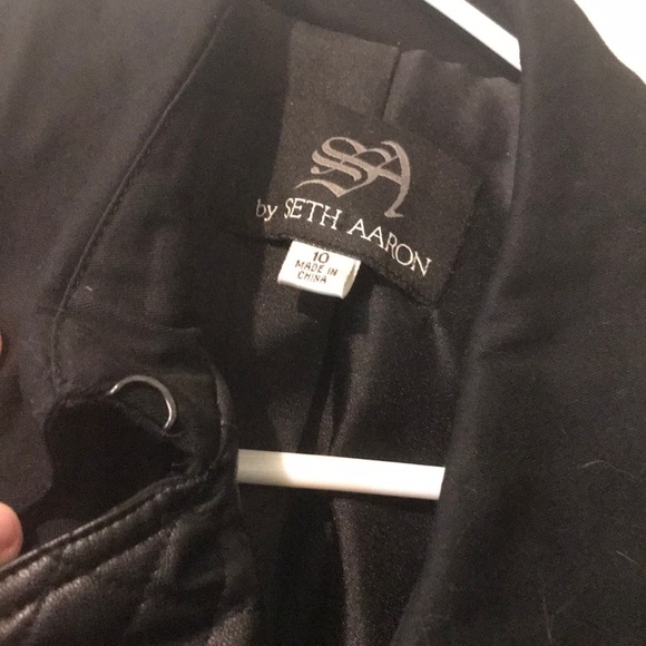 seth aaron | Jackets & Coats | Seth Aaron Leather Jacket | Poshmark